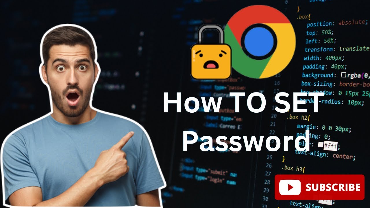 How to Set Password in Chrome Browser Free | LOCK Google Chrome on PC ...
