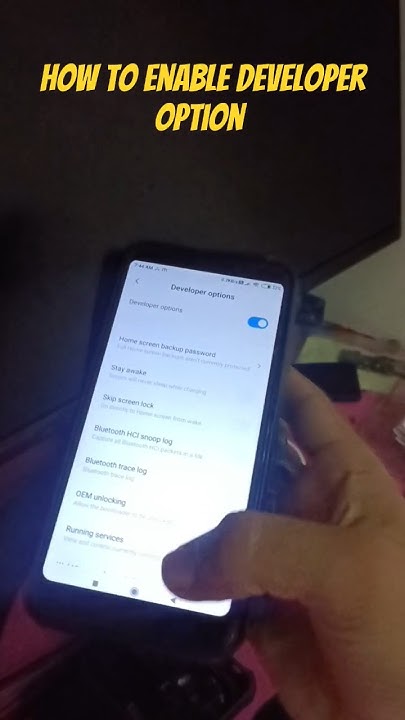 Redmi Note 5 : How to Enable Developer Option #androidtips #androidsecretsettings #redmi - YouTube