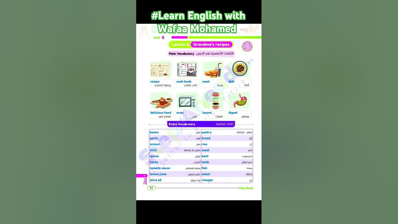 #unit8 #lesson2 #connect plus4 #Step Ahead #Learn English with Wafaa ...