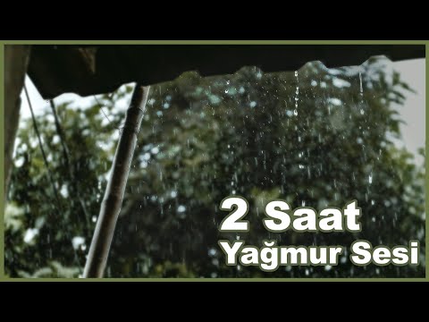 2 Saatlik Uyku Getiren Yağmur, Gök Gürültüsü, Yıldırım Sesi, Meditasyon