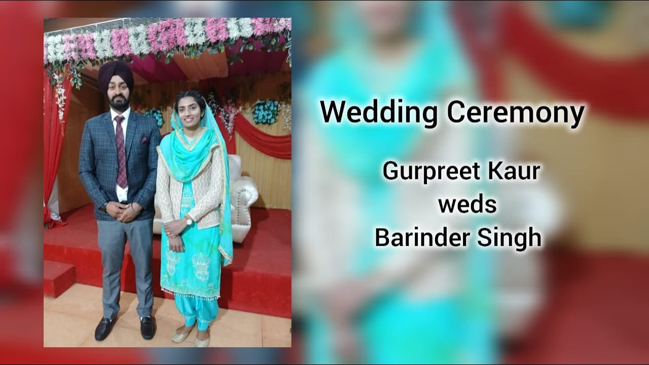 LIVE WEDDING CEREMONY II GURPREET KAUR WEDS BARINDER SINGH II ASHNI PHOTOGRAPHY - YouTube