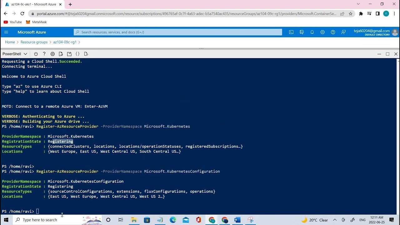 Deploy pods into the Azure Kubernetes Service cluster||AZ104||Azure ...