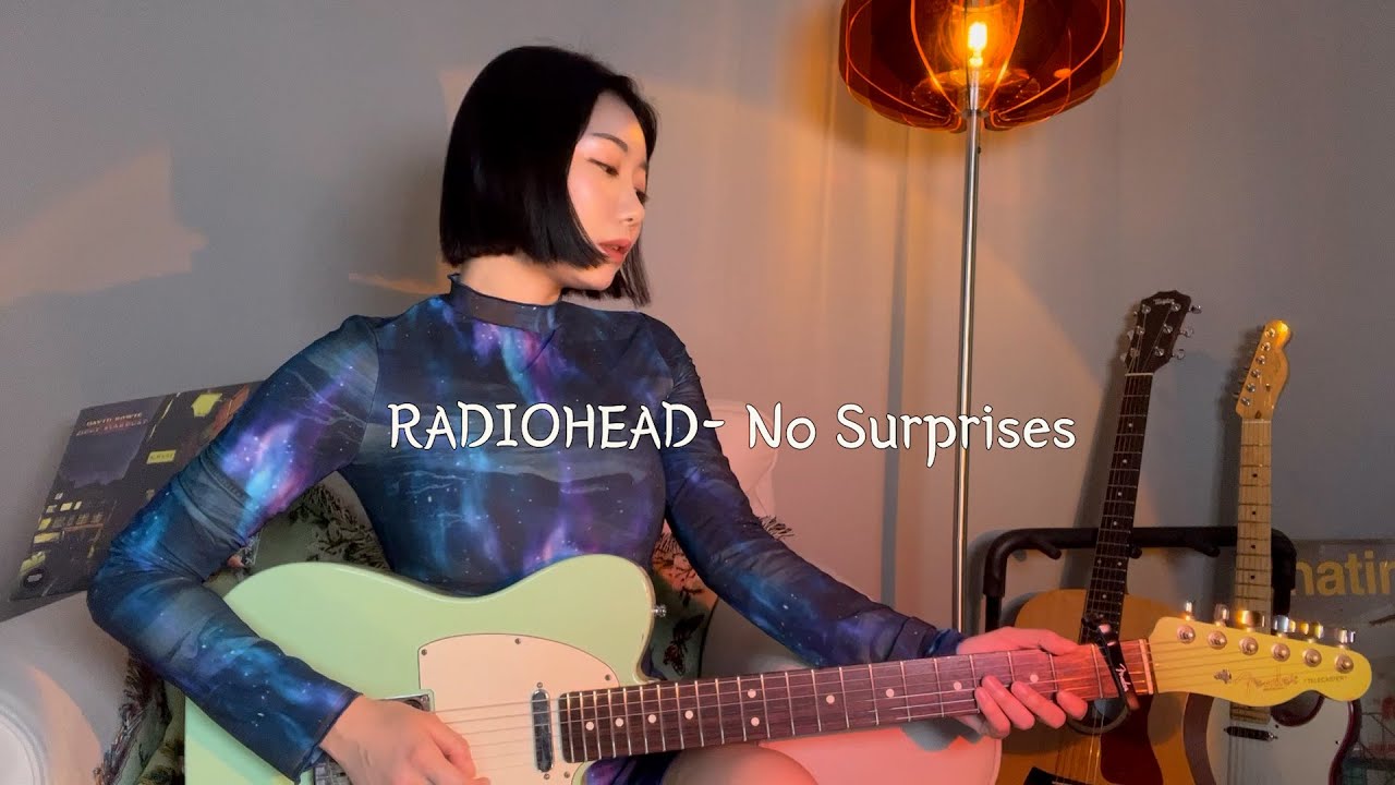 올해 나의 캐롤🦌 ️RADIOHEAD- No Surprises COVER 가사해석 lyrics - YouTube
