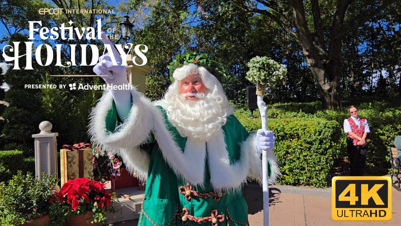 Father Christmas Storyteller EPCOT International Festival of the ...