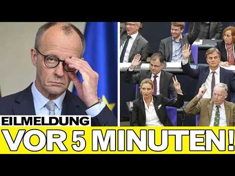 BREAKING NEWS: Merz fails spectacularly – Only 156 votes in favor, government on the verge of col...