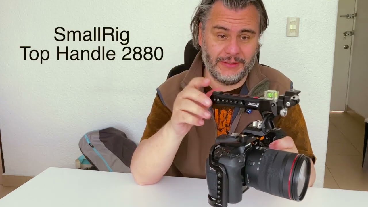 SmallRig top handle with start/stop remote Shutter button for Canon ...