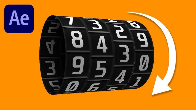 Odometer Number Counter Number Counter After Effects