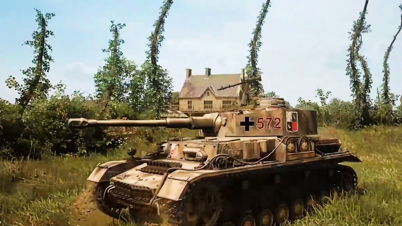 The German Panzer Defense of Normandy - Panzer Elite Memes - YouTube
