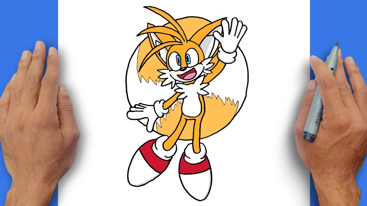 How to Draw TAILS | Easy for Beginners - YouTube