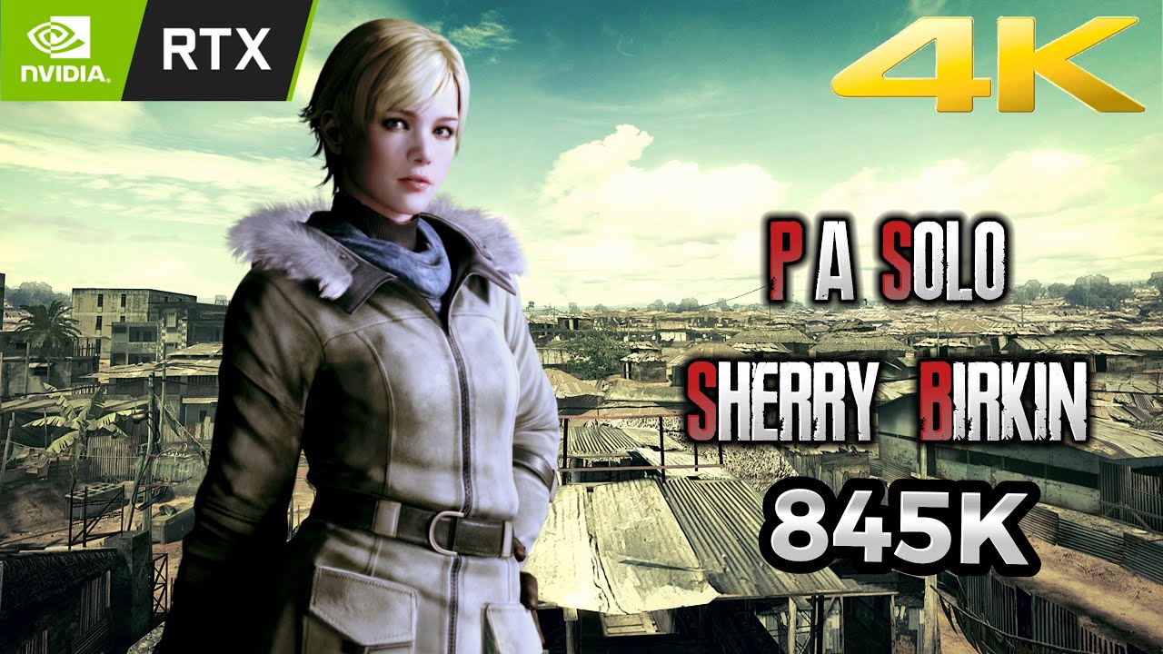 Resident Evil 5 Gameplay Sherry Birkin Mercenaries Reunion Solo Public ...