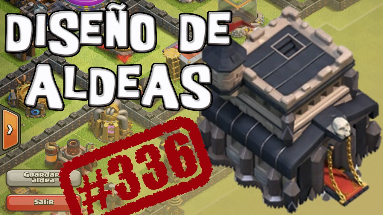 Aldea de Farming con TH9 | Diseño de Aldeas | Descubriendo Clash of ...