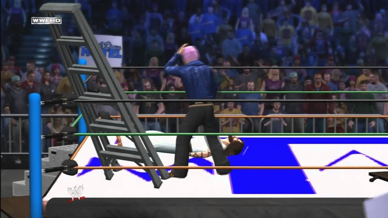 WWE 12 - Jesus vs Trunks [Atom Weight Championship - Ladder Match ...