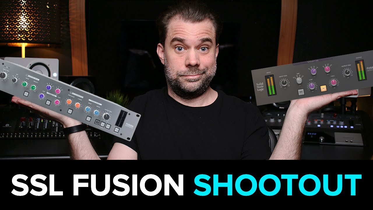 SSL Fusion Shootout (Hardware vs Plugins) - YouTube
