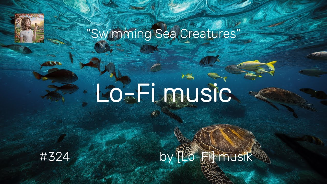 "Lo-Fi music" Swimming Sea Creatures - YouTube