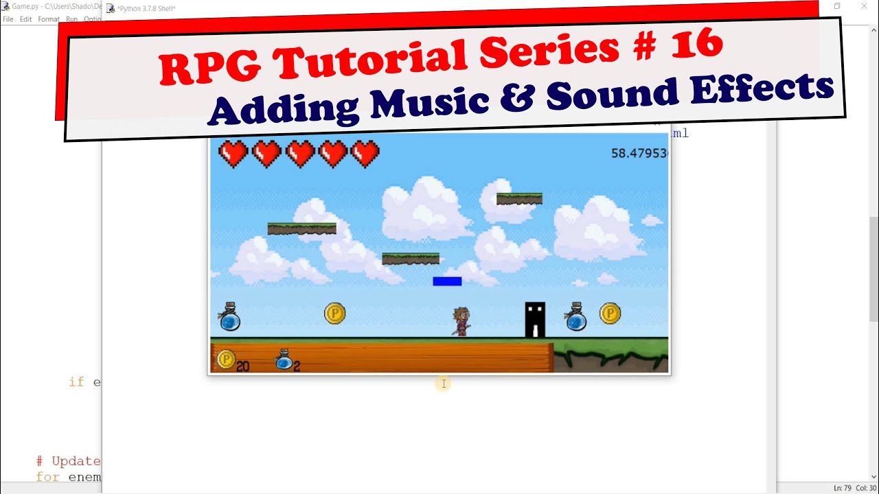 Pygame Creating An RPG Game Part 16 Music And Audio YouTube pygame-creating-an-rpg-game-part-16-music-and-audio-youtube