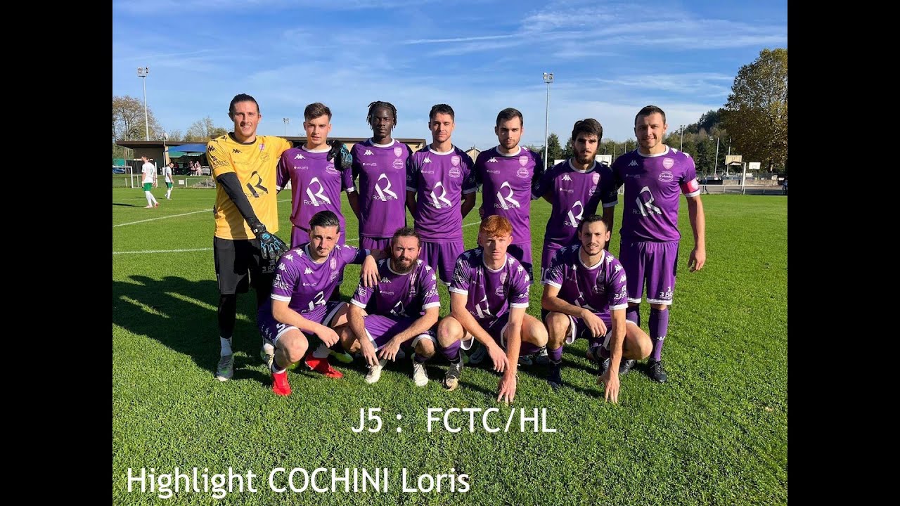 HIGHLIGHT COCHINI Loris Hauts Lyonnais x F.C. La Tour St Clair - YouTube