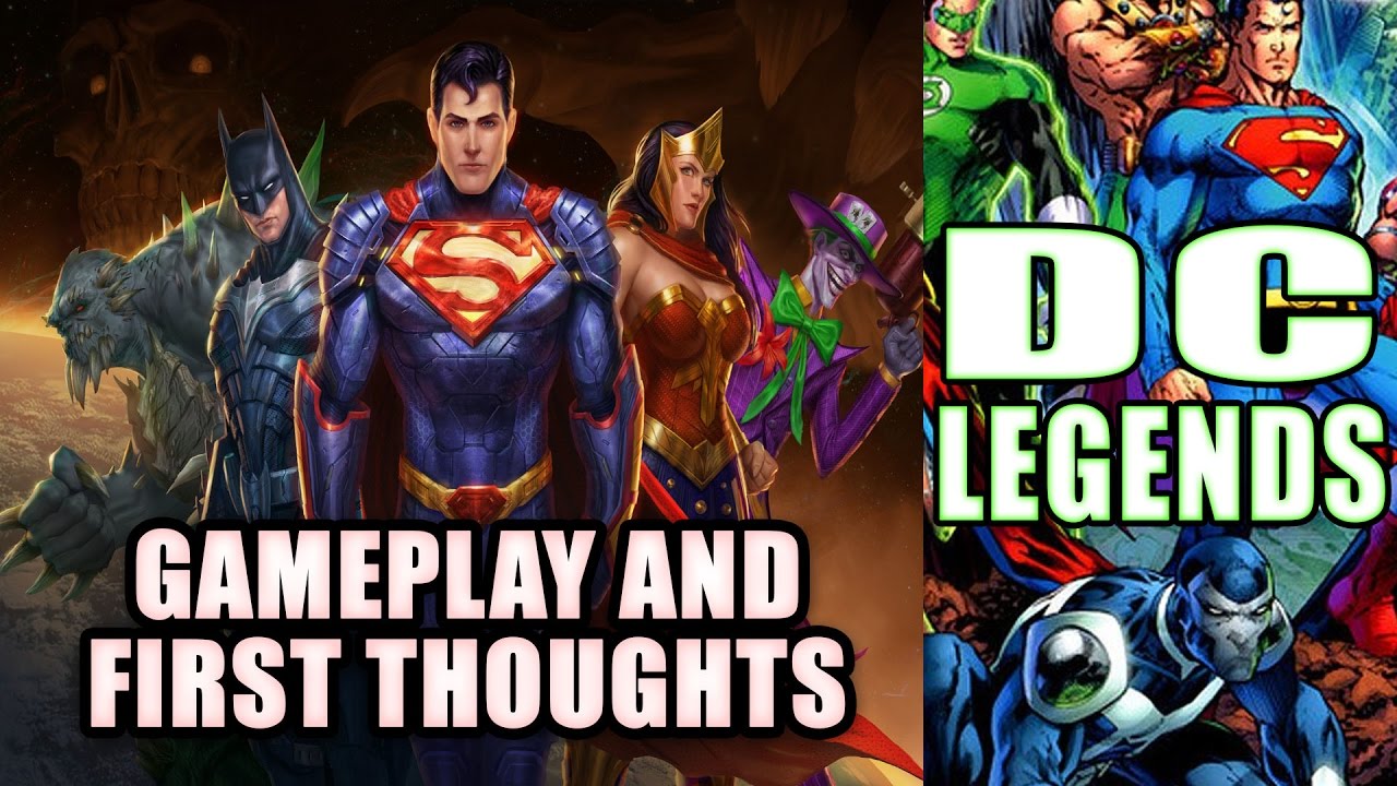 DC Legends Gameplay (IOS/Android 2016) Introduction to the game. New WB ...