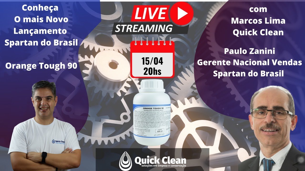 Desengraxante Orange Tough 90 Spartan | Quick Clean - YouTube
