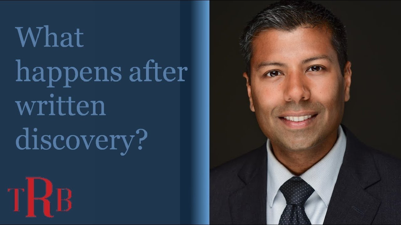 What happens after written discovery (personal injury)? - YouTube