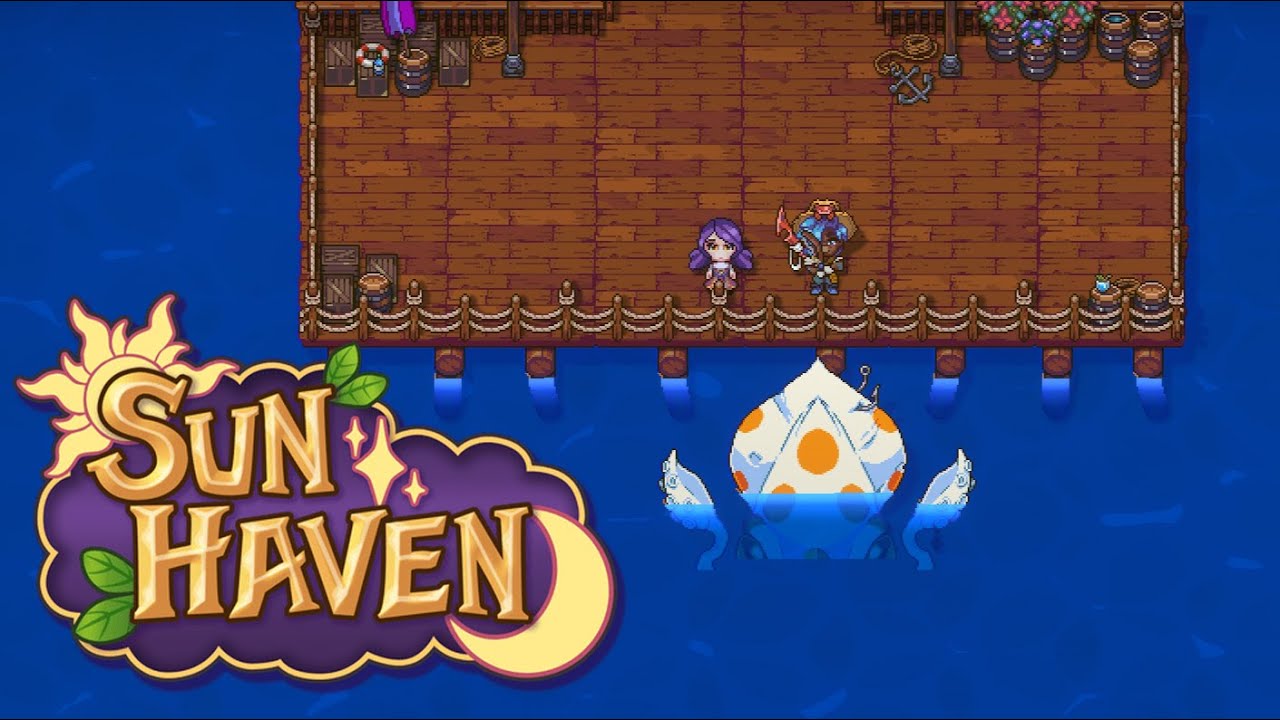 Peter Teaches Us to Fish in Sun Haven, A Fresh Start Ep. 2 - YouTube