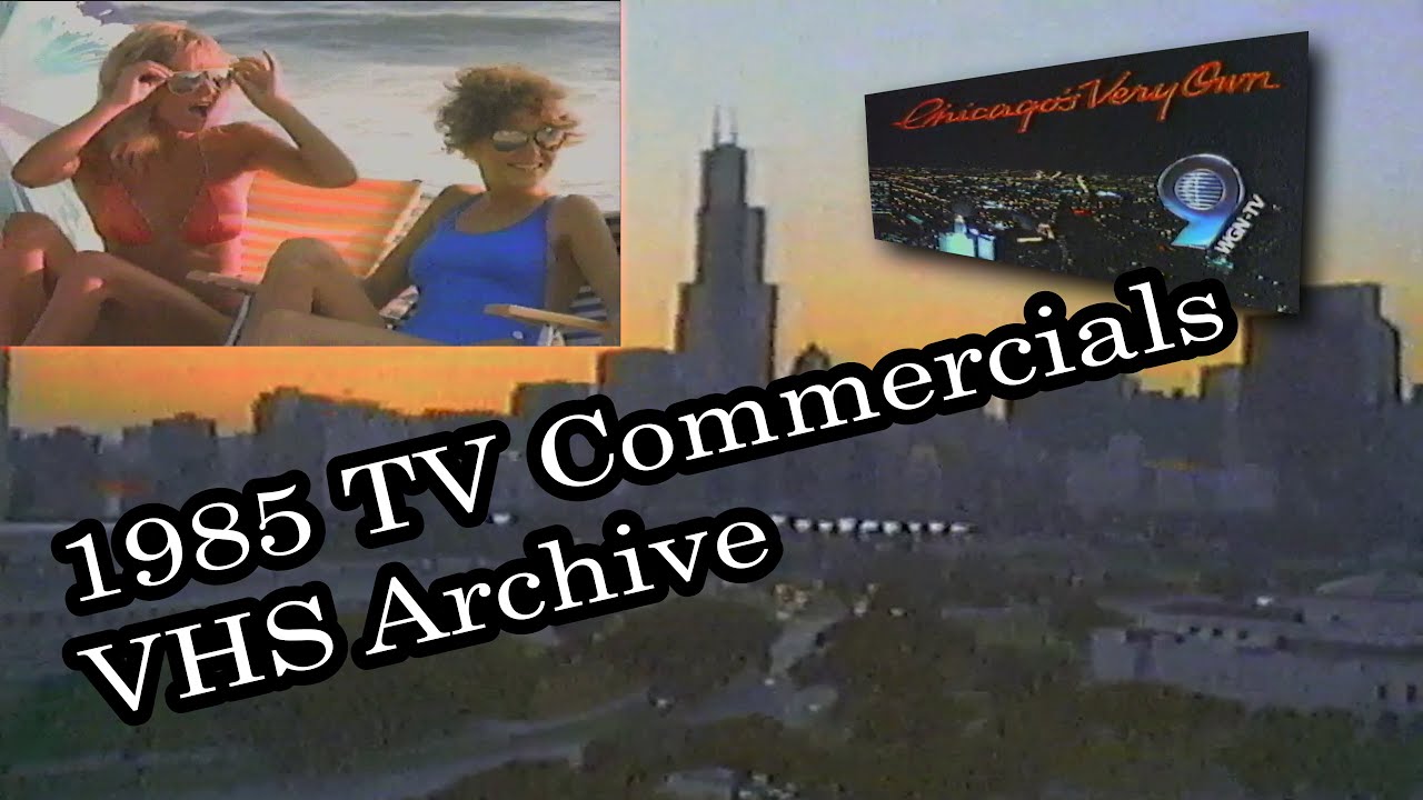 Commercials from August 1985 from Chicago's Own WGN 9 - YouTube