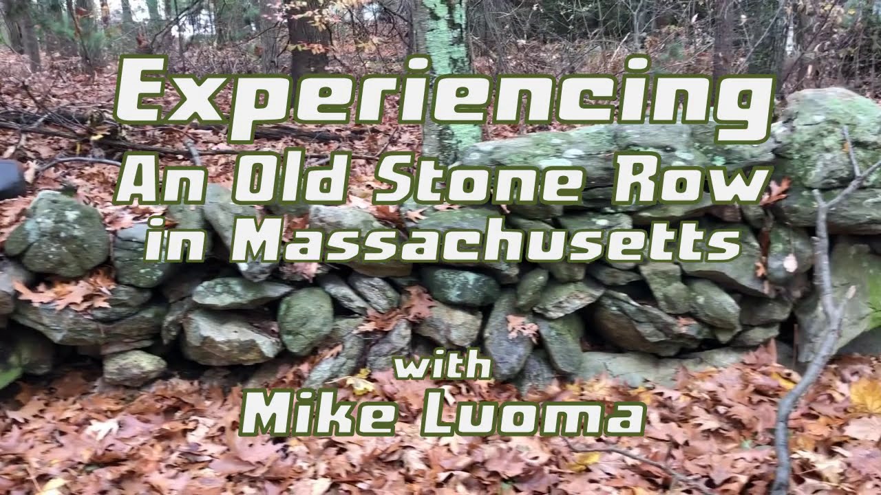 Experiencing An Old Stone Row in Massachusetts - YouTube