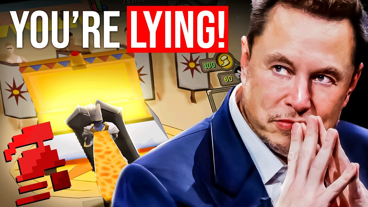 Elon Musk Exposes Viral RuneScape Lie - YouTube