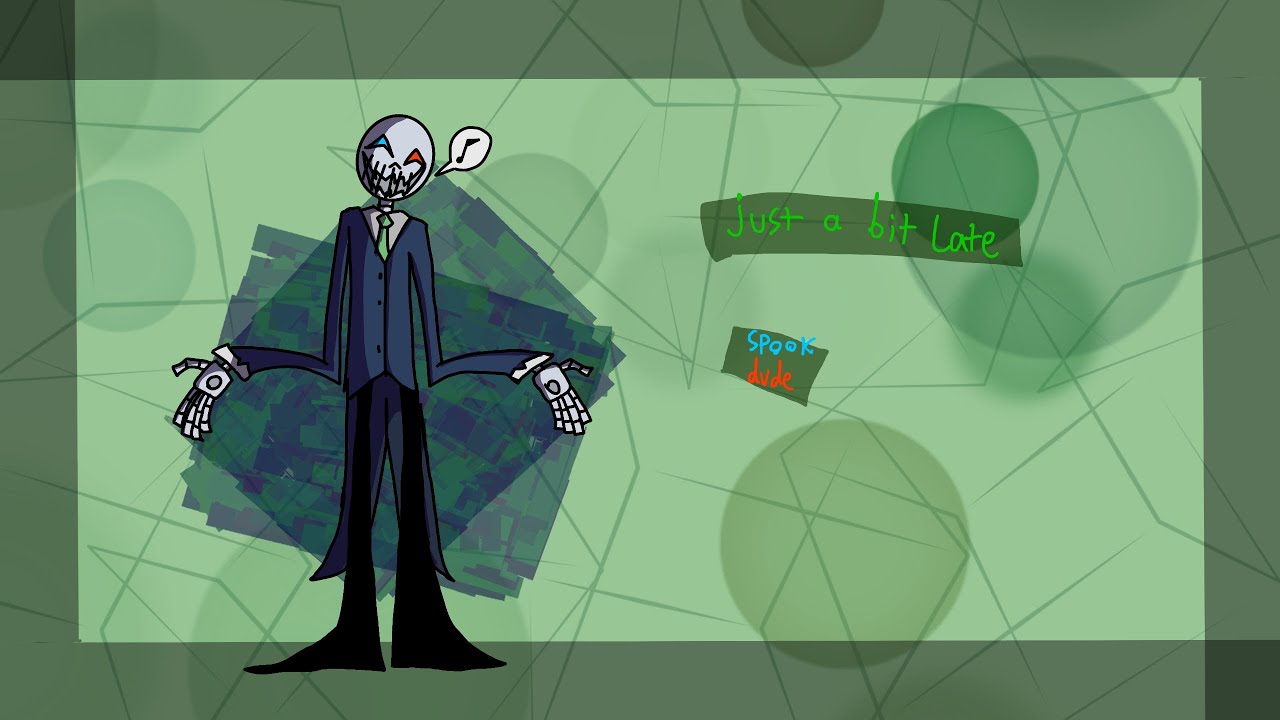 just a bit late — song by spook dude - YouTube