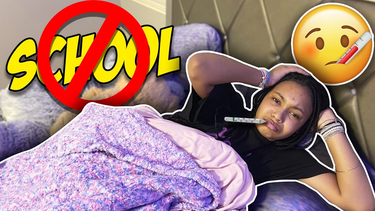 GIRL FAKES SICK To Skip SCHOOL, She Instantly Regrets It - YouTube