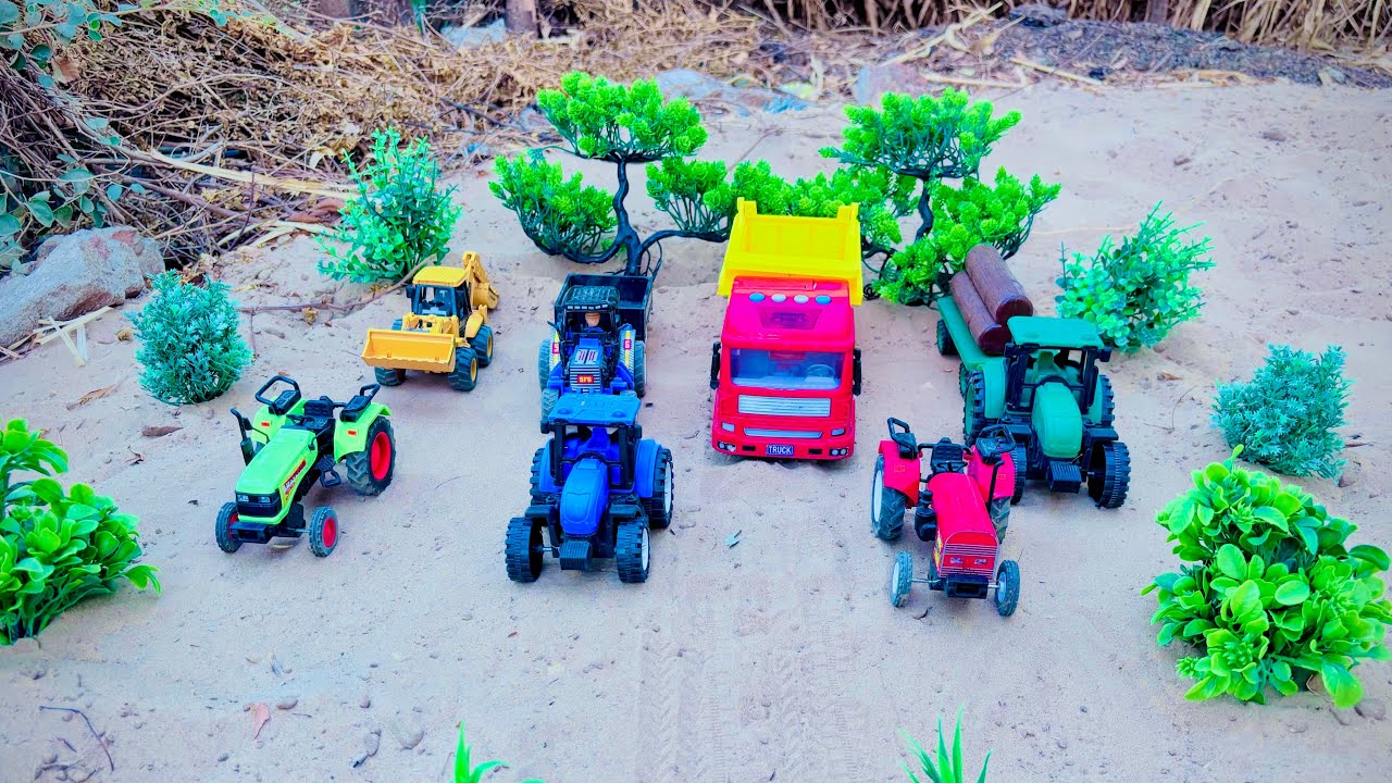 Jcb Machine Parking Video l Tractor Parking Video l Toy Parking Video ...