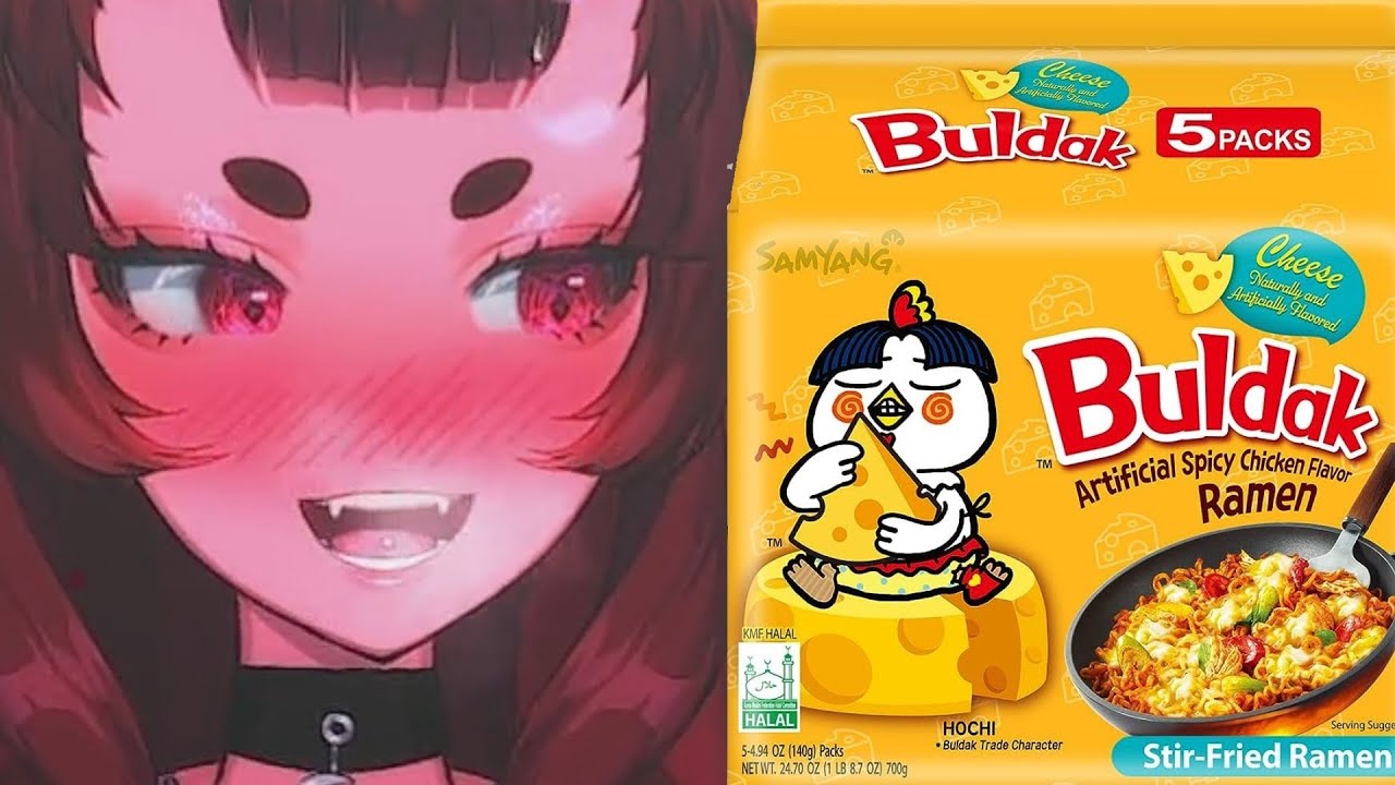 Ruby Eating Spicy Noodles Sounds...Sus - YouTube