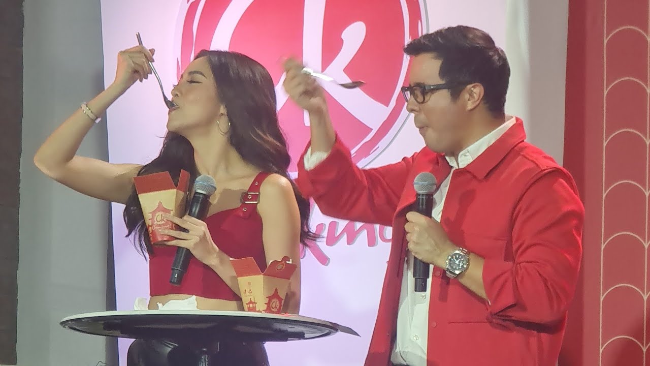 Q&A with Kim Chiu sa Chowking Spicy Chao Fan event - YouTube