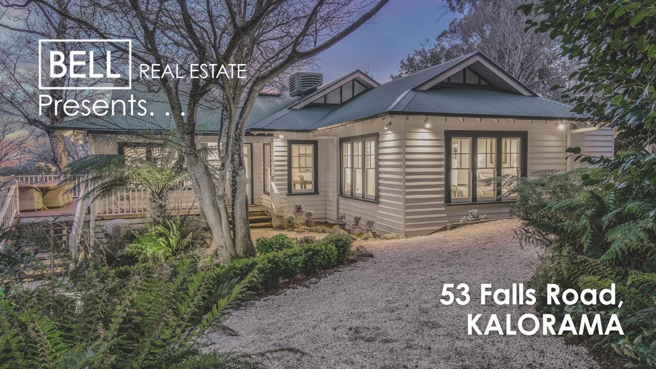 Bell Real Estate Olinda Presents | 53 Falls Road, Kalorama - YouTube