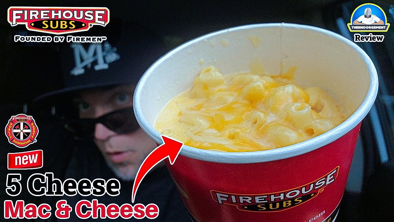 Firehouse Subs® 5 Cheese Mac & Cheese Review! 🧀🍝 | NEW Side Alert ...