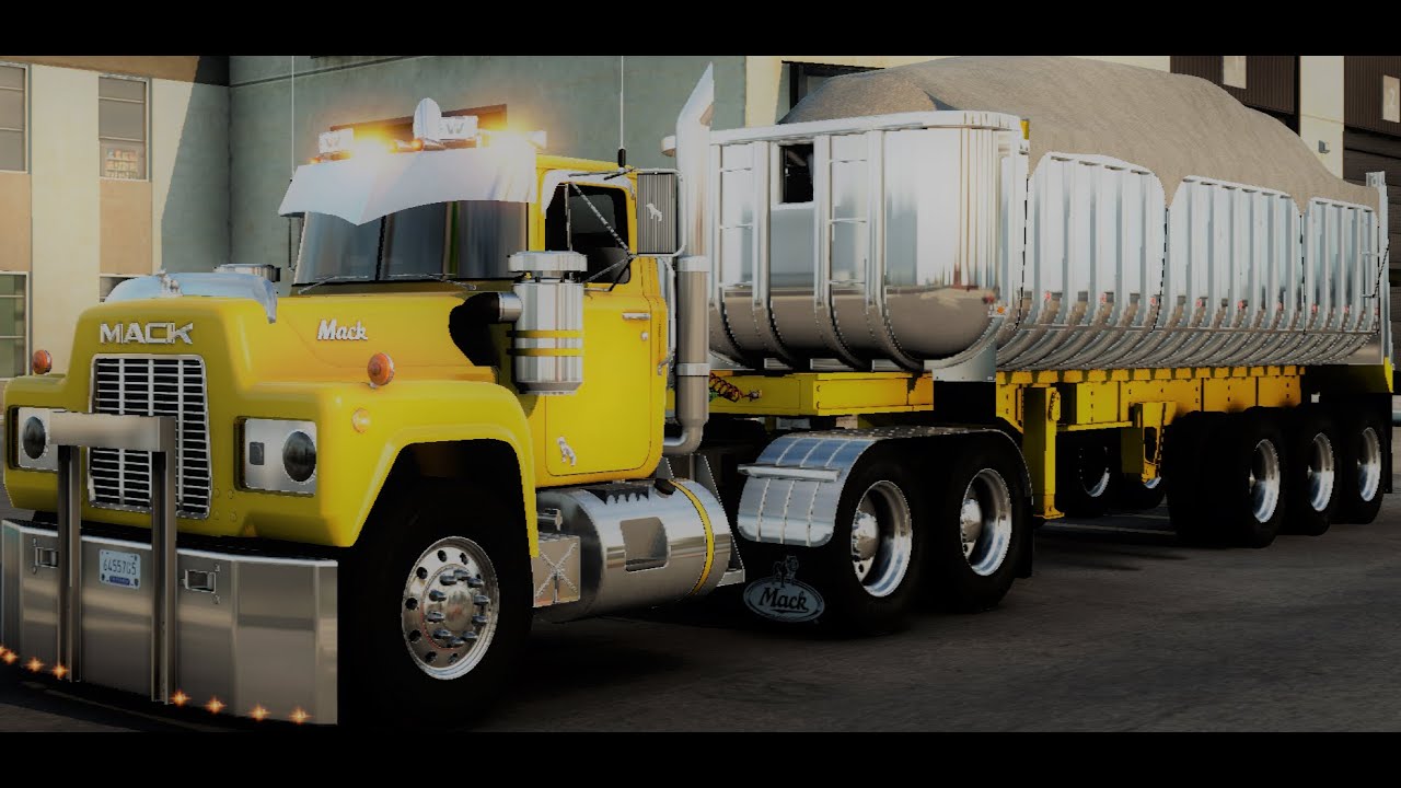 AMERICAN TRUCK SIMULATOR[ MACK R MODEL] - YouTube