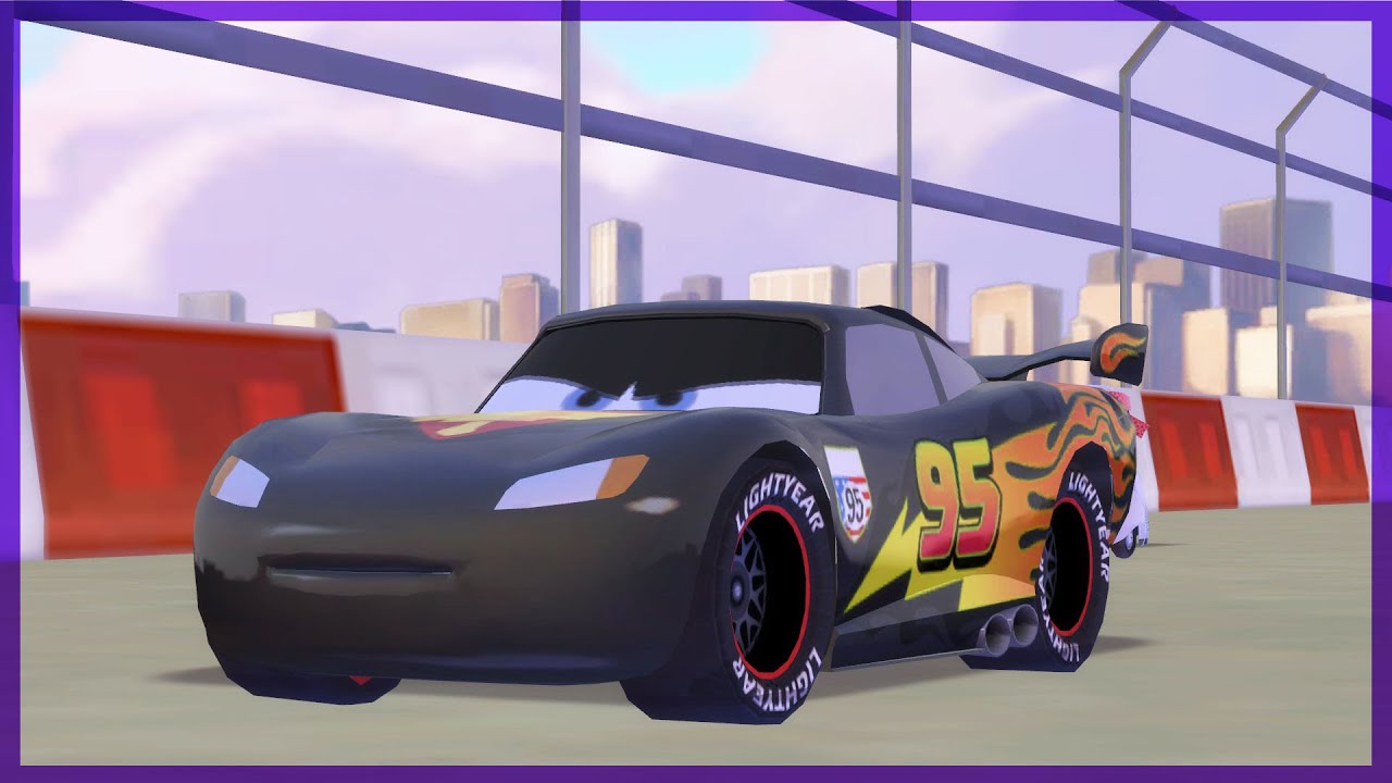 Cars 2 The Video Game | Carbon Fiber Lightning - Runway Tour - YouTube