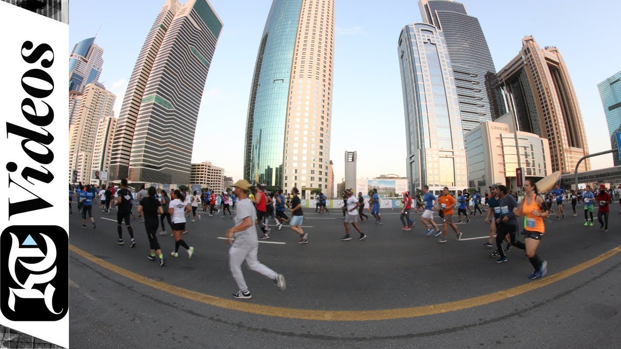How Dubai’s Sheikh Zayed Road turned into a running track - YouTube