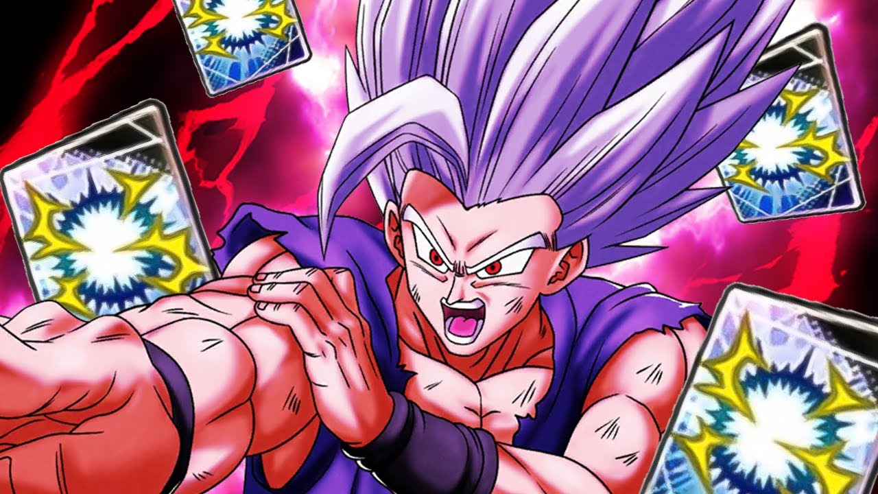 BEAST GOHAN HAS THE BEST BLUE CARD IN THE GAME??? (Dragon Ball Legends ...
