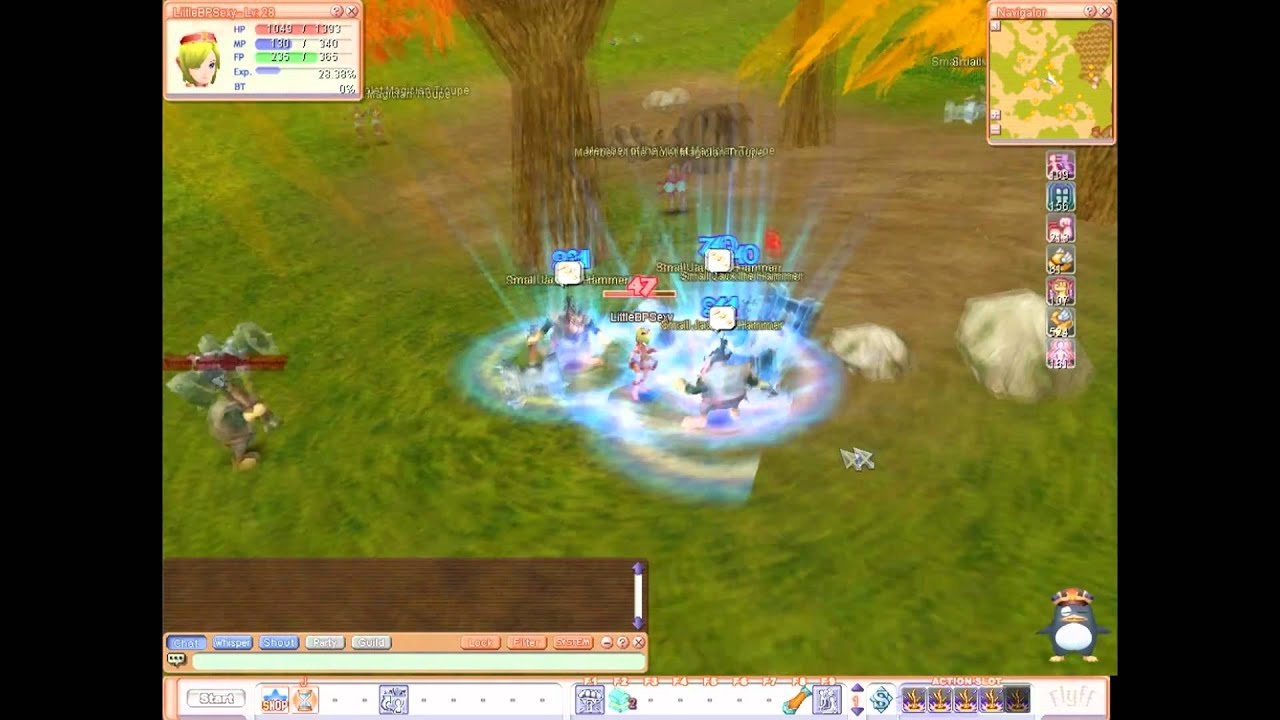 Flyff GamePlay Assist Level 28 - YouTube