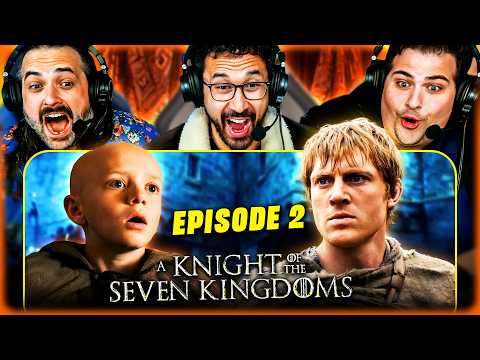A KNIGHT OF THE SEVEN KINGDOMS EPISODE 2 REACTION – HE BEAT THE SNOT OUT OF HIM! – GAME OF THRONES
