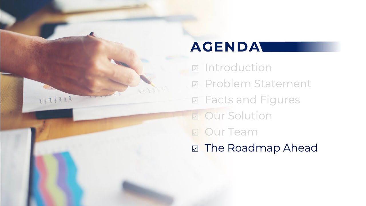 Create a Dynamic Animated Agenda Slide for your Presentation - YouTube