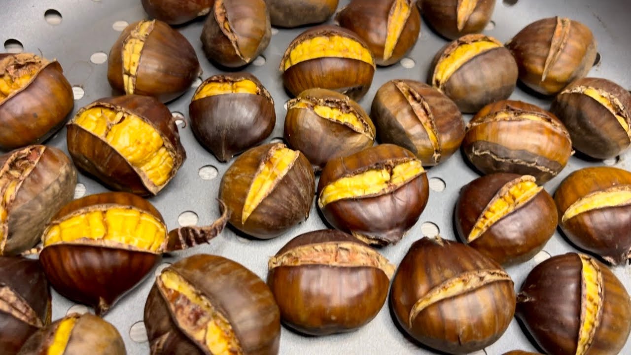How To Cook Chestnuts| Marroni im Backofen|Cara Masak Kastania - YouTube