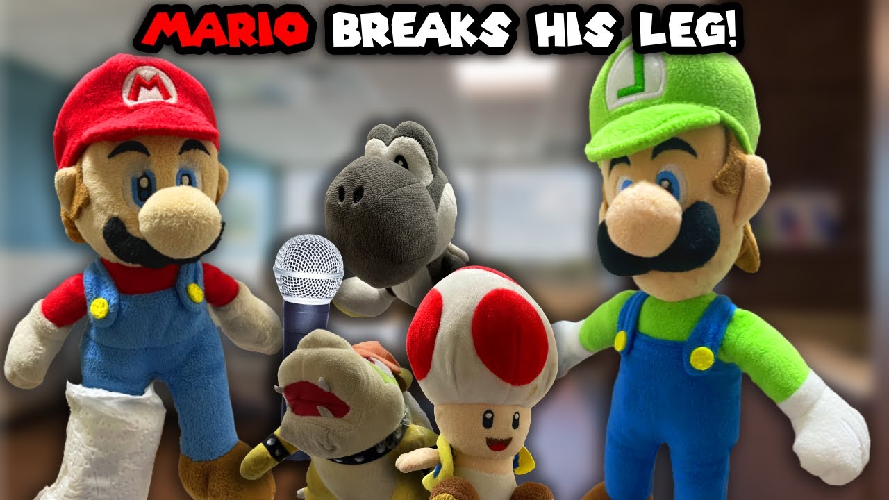 MLA: Mario Breaks His Leg! - YouTube