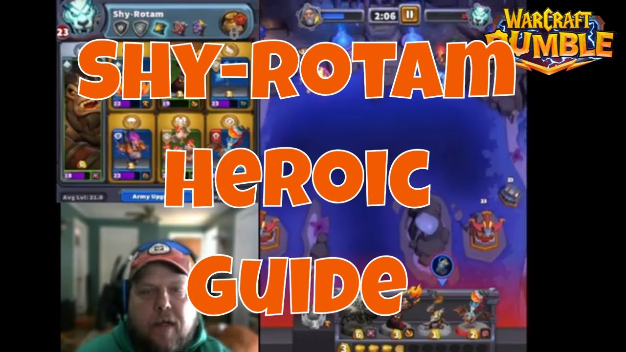 Shy-Rotam Heroic Walkthrough - Free to Play Warcraft Rumble Guide - YouTube