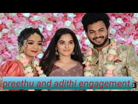 paaru serial preethu jothe gattimela adithi engagement - YouTube