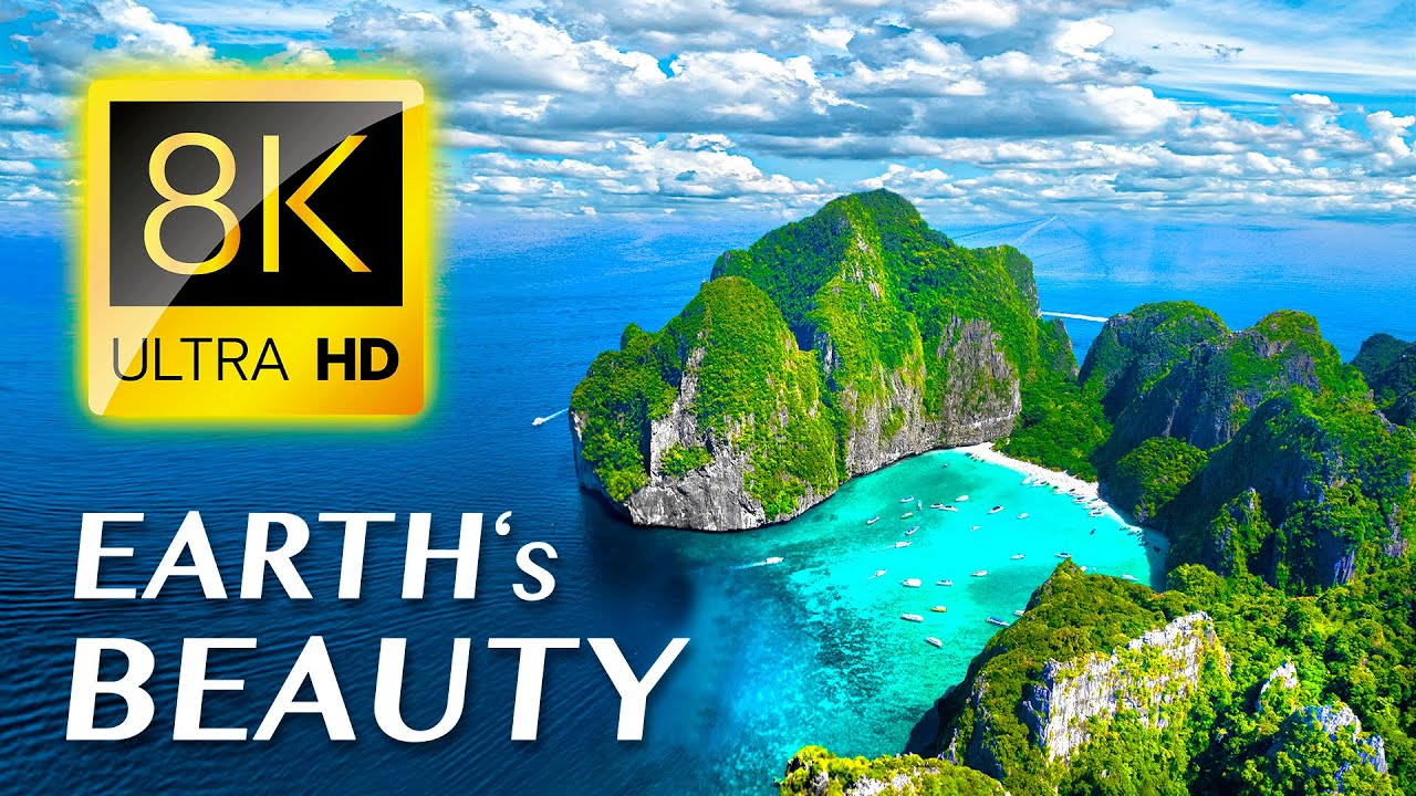 THE MOST BEAUTIFUL EXPLORATIONS: Capturing Earth's Beauty 8K ULTRA HD ...