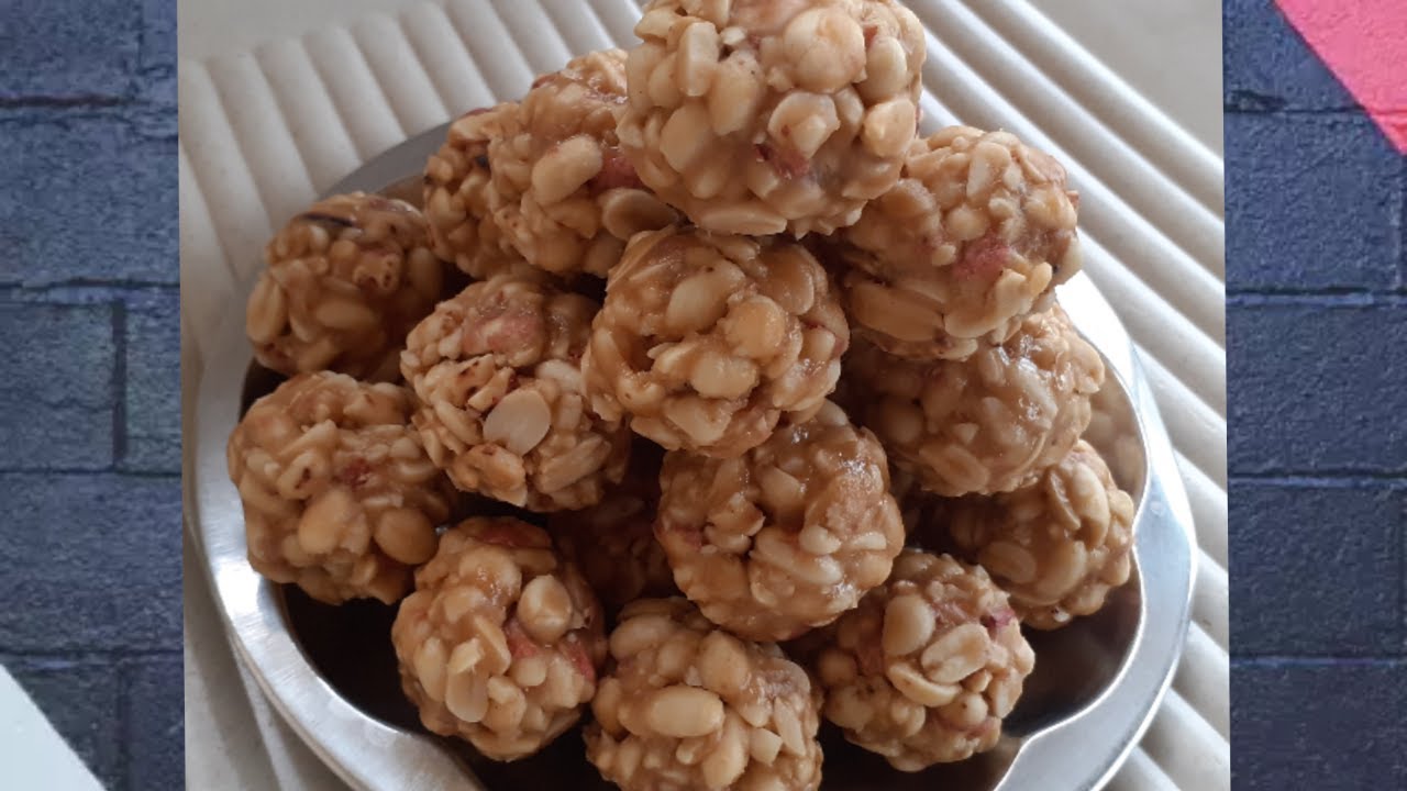 Simple and easy groundnut laddu - YouTube