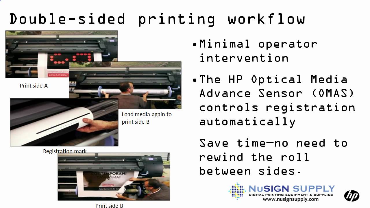 The new HP Designjet L26500 and L28500 printers by Nusign Supply - YouTube