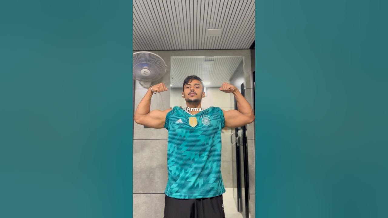 Day 42 | Arms | Muscle Building - YouTube