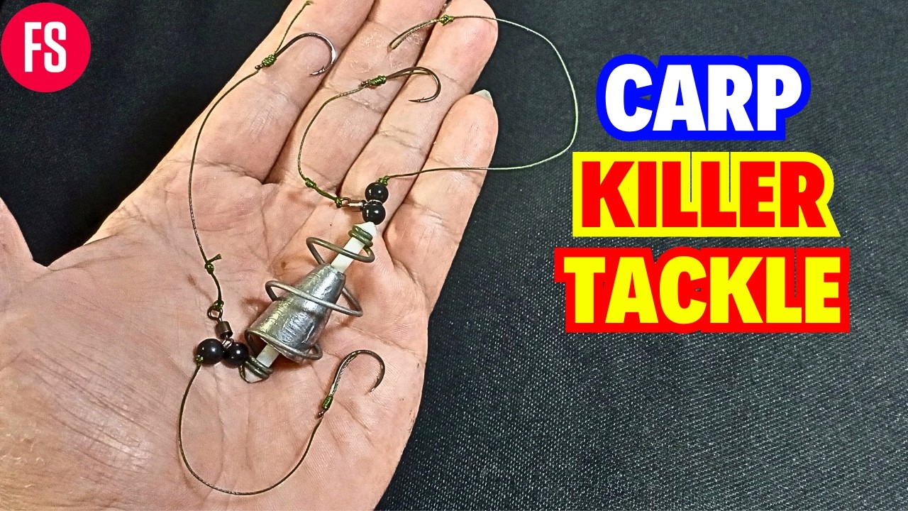 How to Make a DIY Carp Killer Tackle | Method Feeder Fishing Tutorial ...